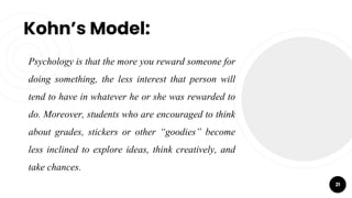 Kohn's Motivational Theory | PPTX