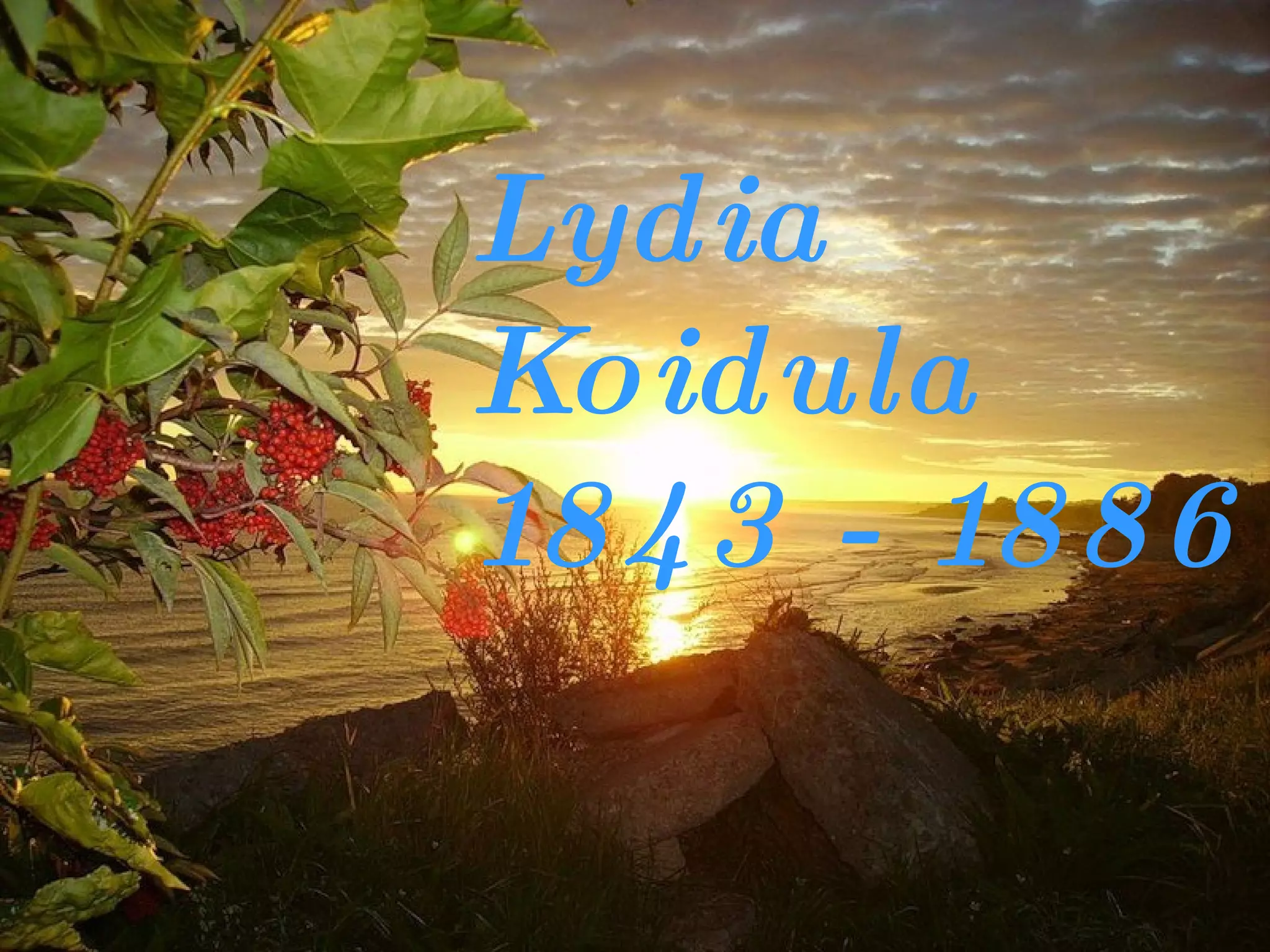 Liidia Koidula | PPT