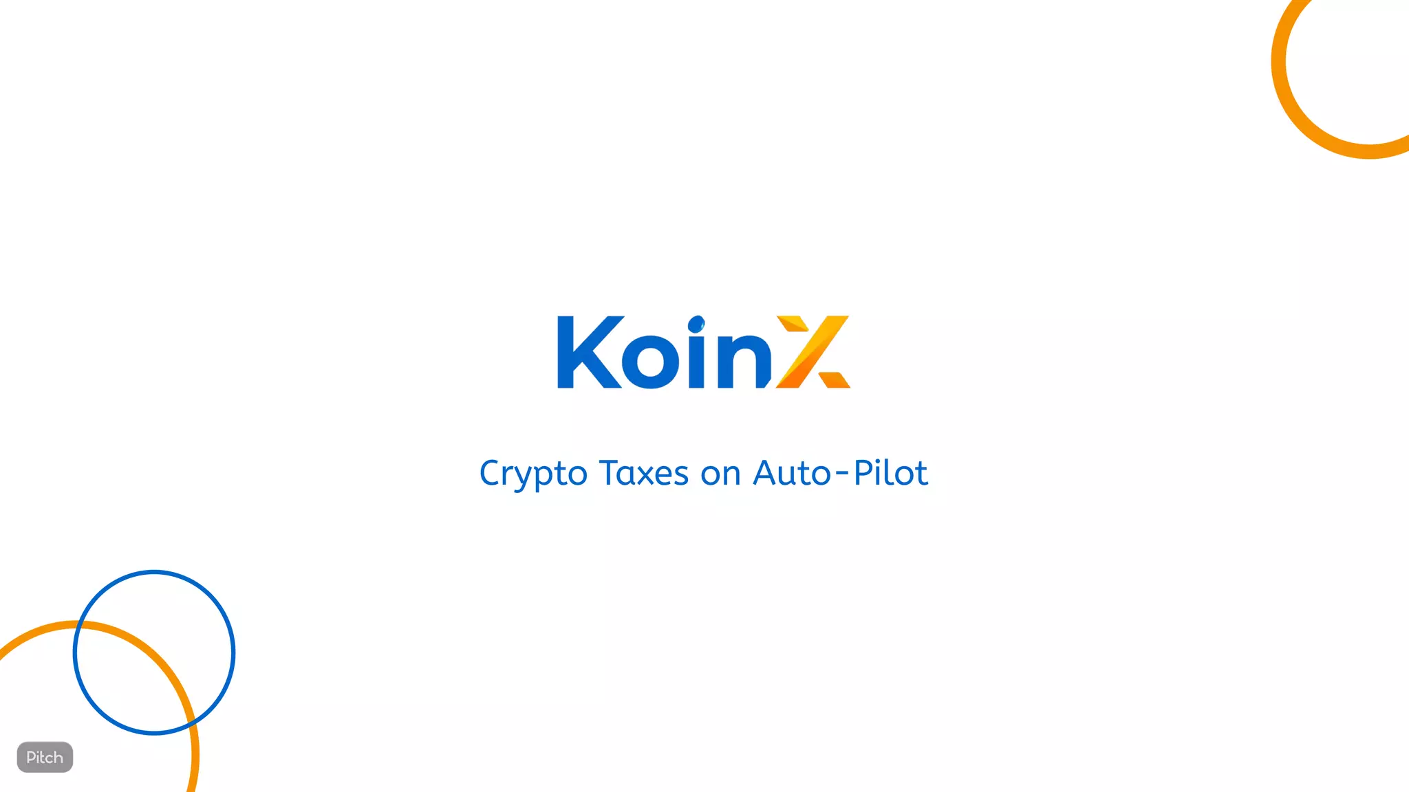 KoinX pitch deck | PDF