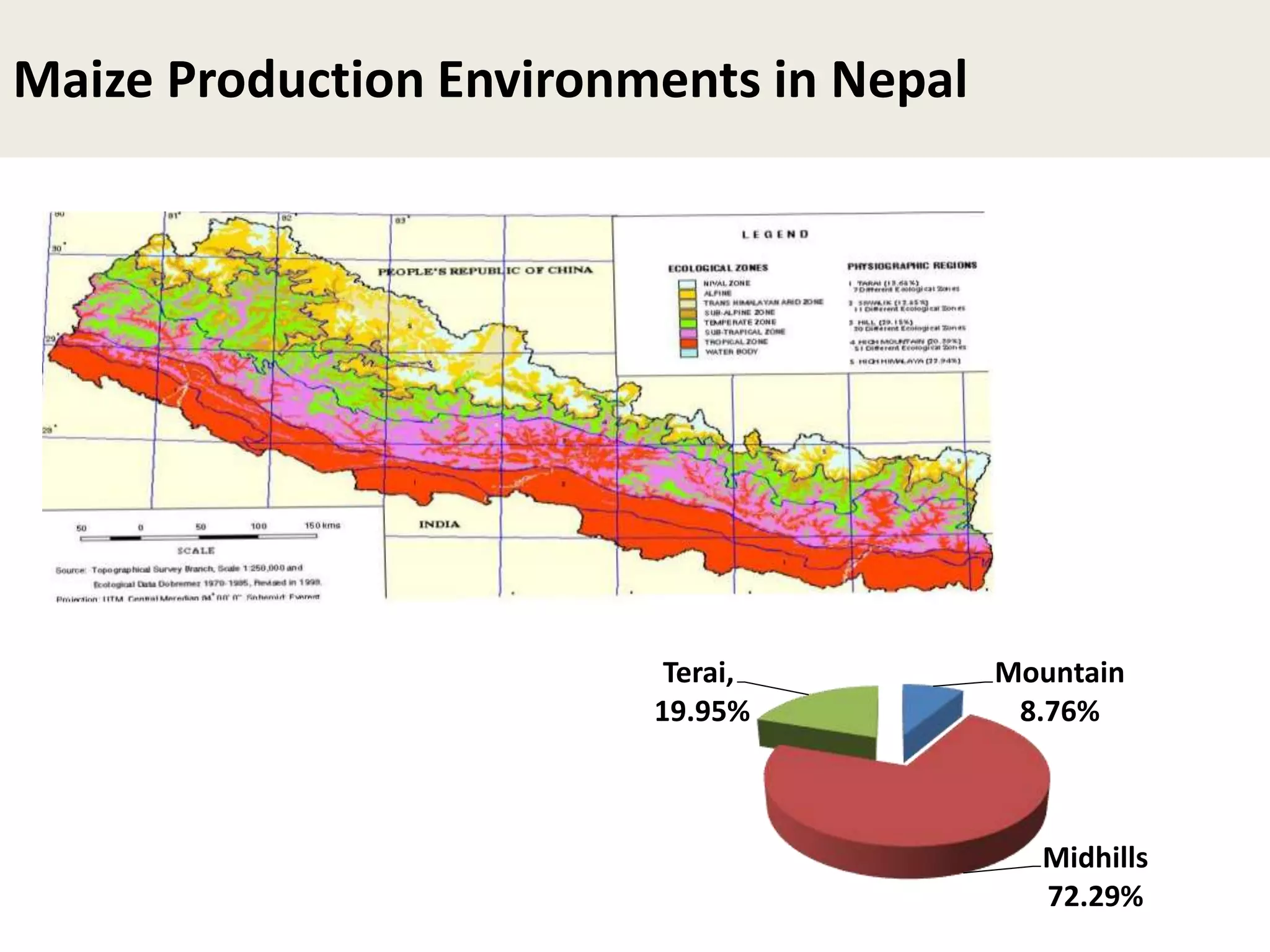 Heat Stress Resilient Maize Hybrids for Terai Region of Nepal | PPT