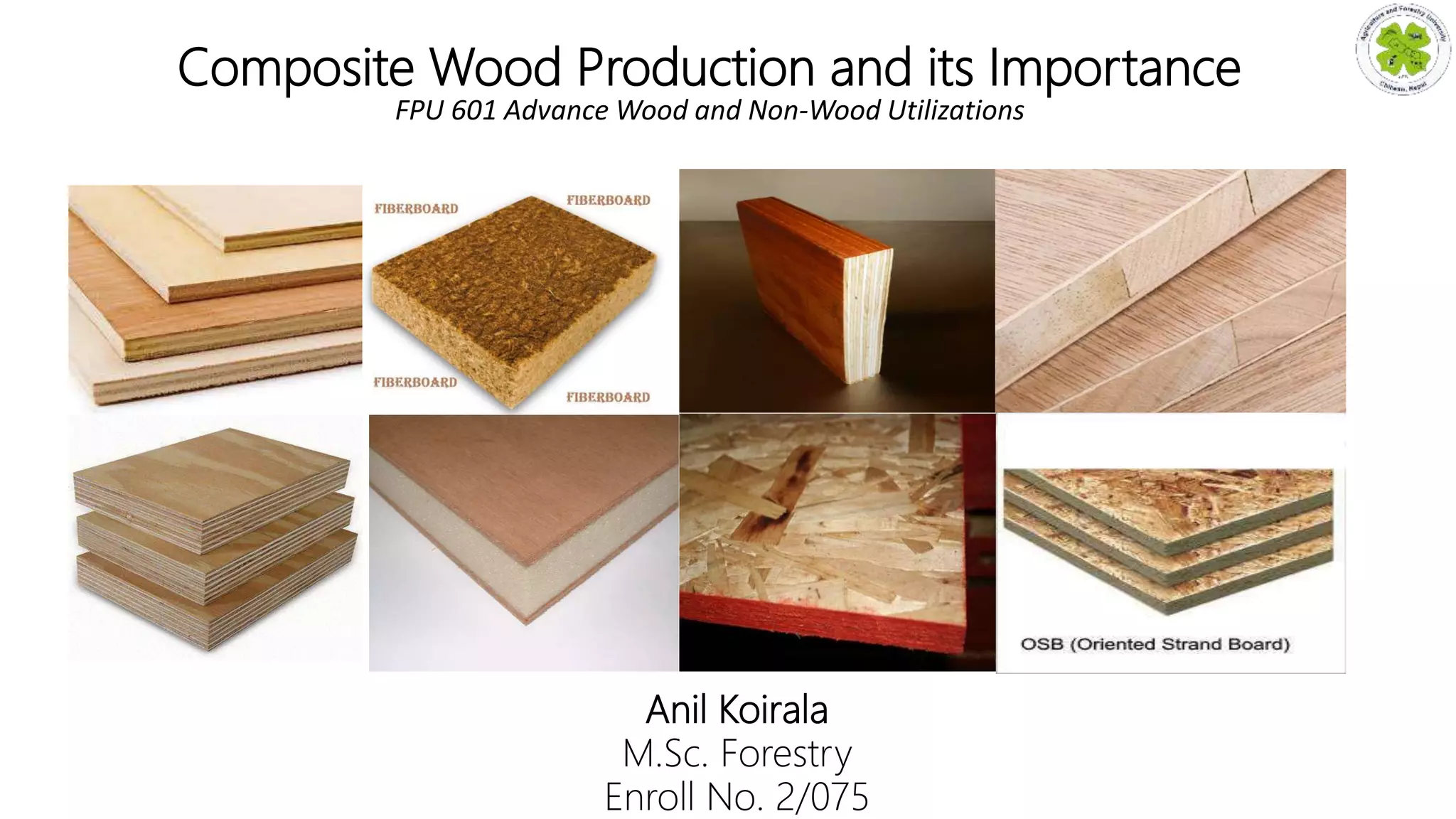 Importance of Composite Wood Production | PPT