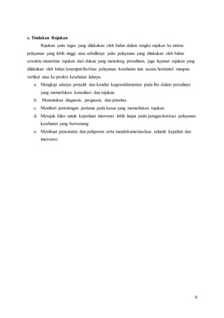 Kokeb mandiri,kolaborasi,rujukan | DOCX