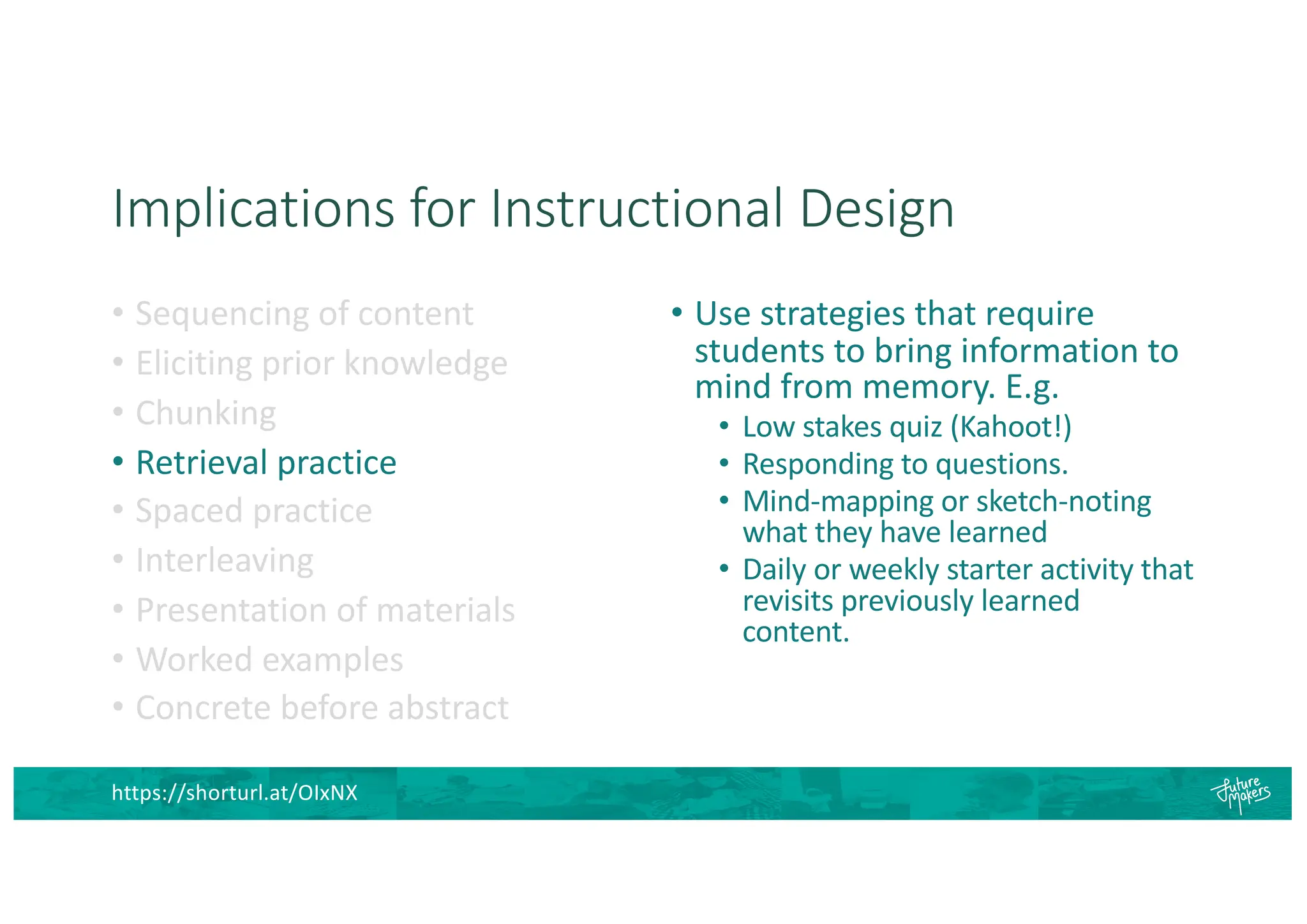 The Science of Learning: implications for modern teaching | PDF