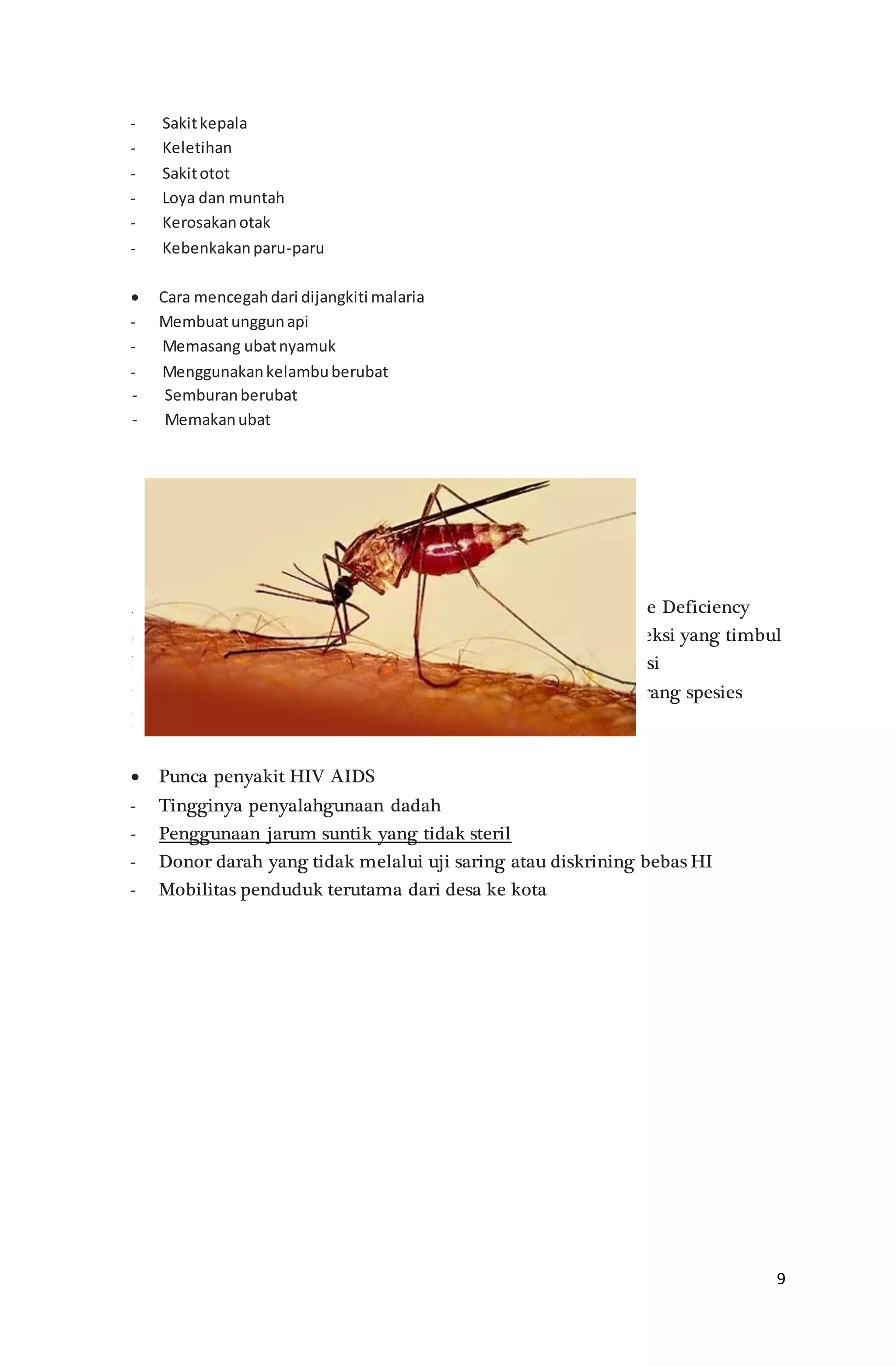 Penyakit Berjangkit | DOCX