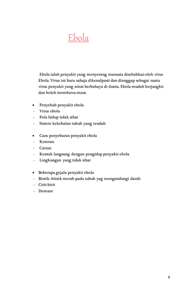 Penyakit Berjangkit | DOCX