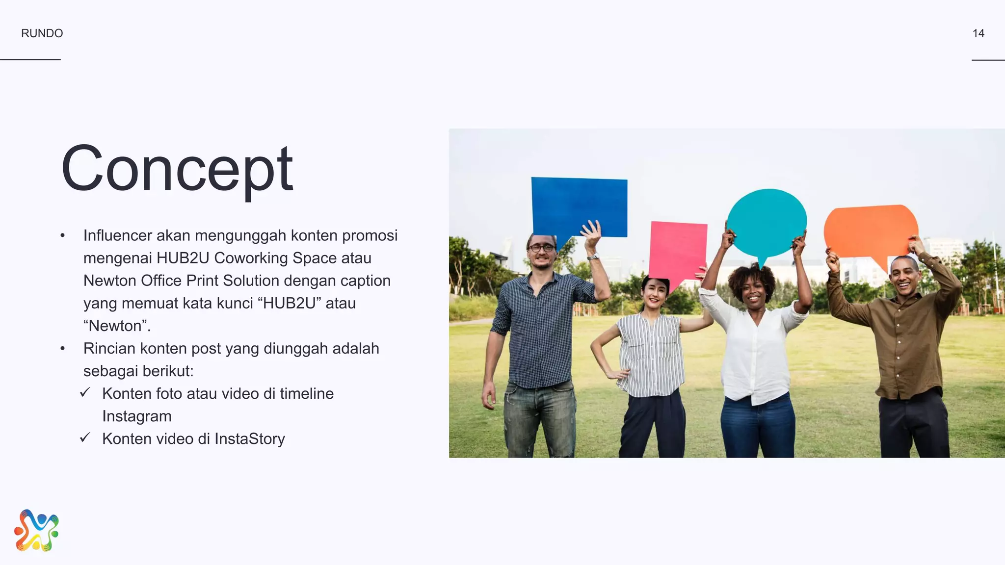 HUB2U Coworking Space Collaboration Programs | PPTX