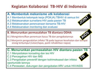 KOLABORASI TB-HIV.pptabcdefghihhhhhhhhhhhhjkl | PPT