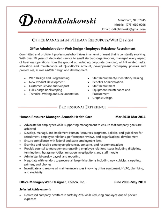 Office Manager | PDF