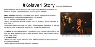 Kolaveri Di - Official Case Study | PPT