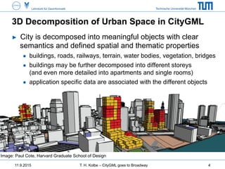 CityGML goes to Broadway - An Open Data 3D City Model for New York City ...