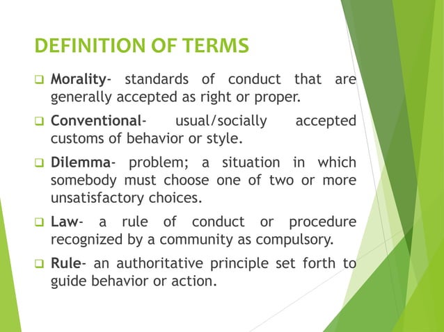 Kolberg's Stages of Moral Development | PPTX | Law