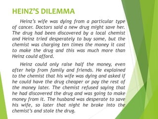 Kolberg's Stages of Moral Development | PPTX