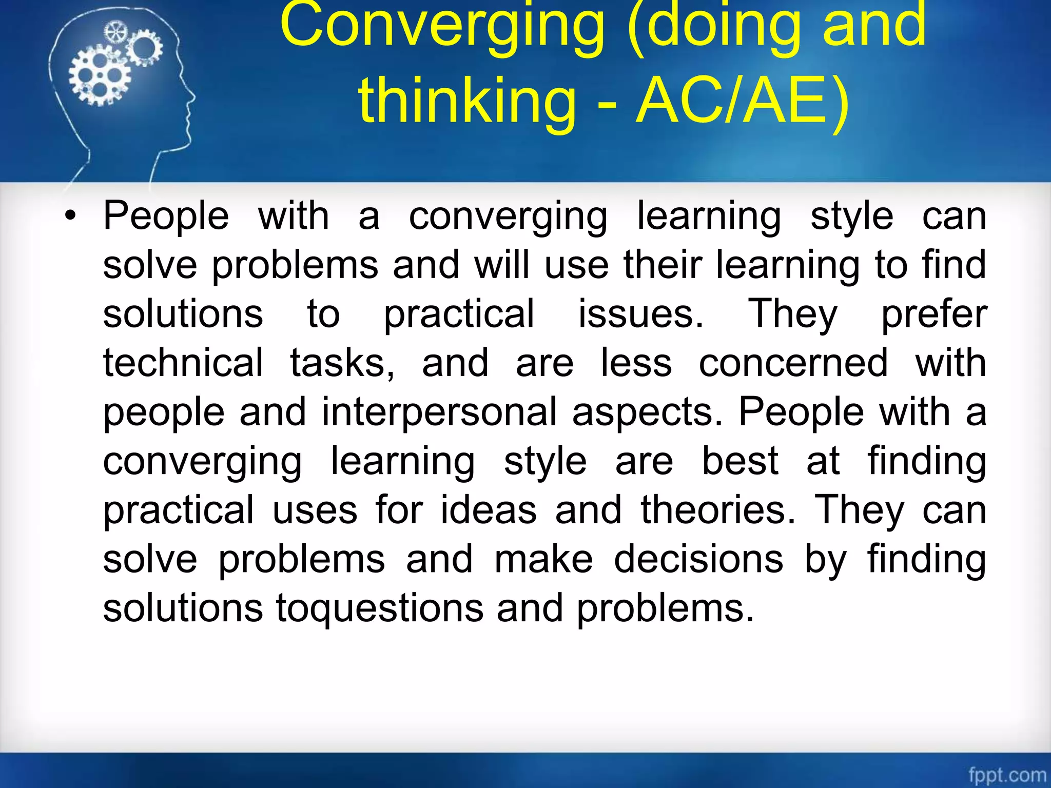 Kolb learning model | PPT