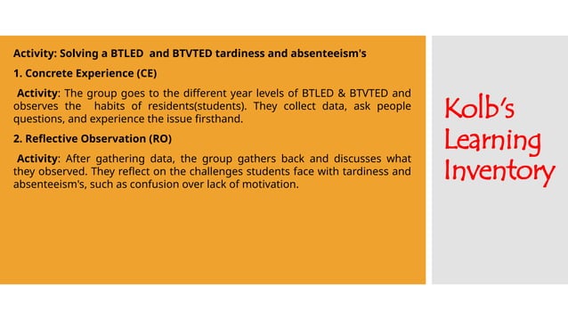 Kolbs-Learning-Inventory-powerpoint presentation | PPTX