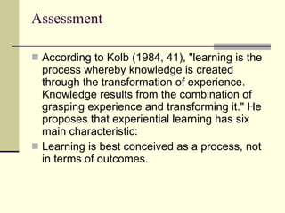 Kolb Theory | PPT