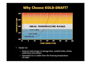 KOLD-DRAFT Commercial Ice Machines Overview | PDF