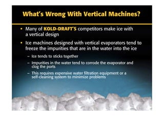 KOLD-DRAFT Commercial Ice Machines Overview | PDF