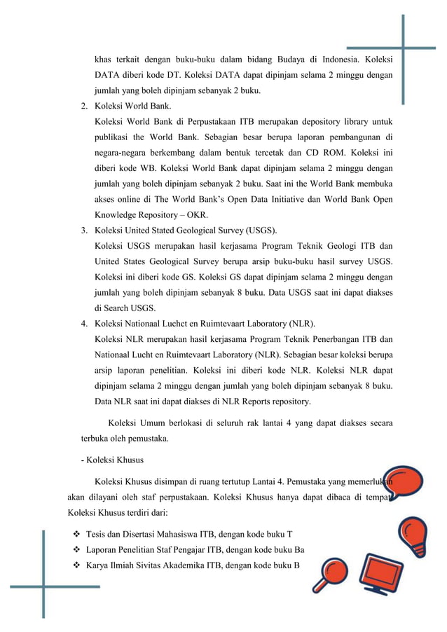 Koleksi Media Elektronik di Perpustakaan Pusat ITB | PDF