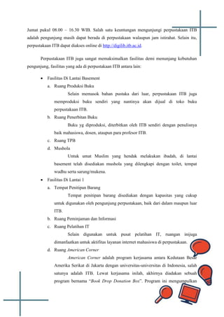 Koleksi Media Elektronik di Perpustakaan Pusat ITB | PDF