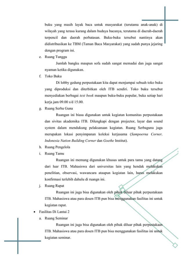 Koleksi Media Elektronik di Perpustakaan Pusat ITB | PDF