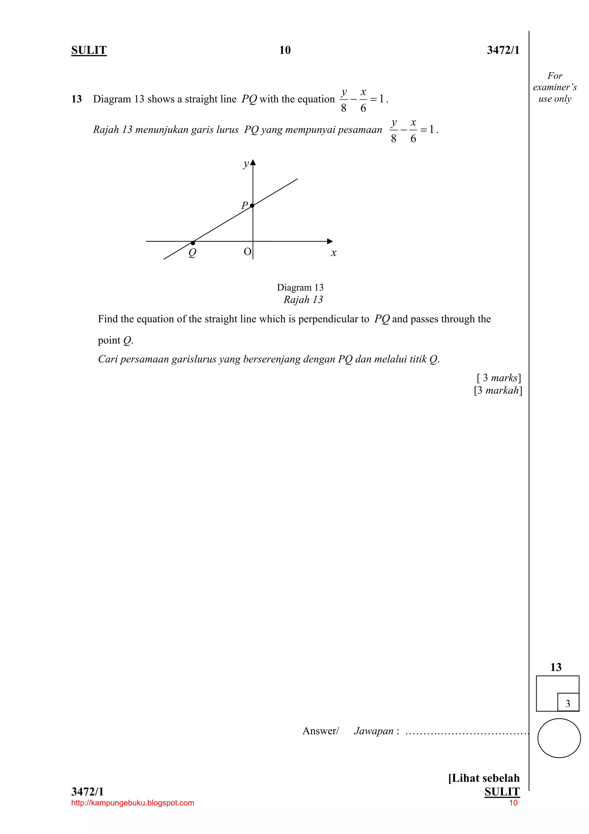 Koleksi soalan addmath kertas1 | PDF