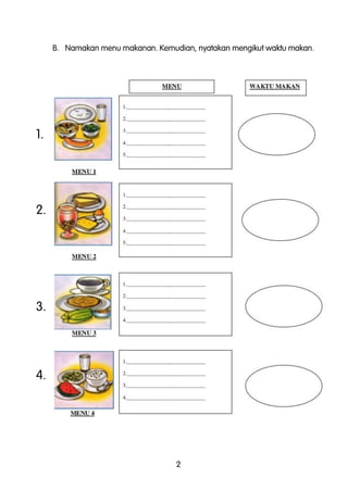 Koleksi soalan makanan sihat | PDF