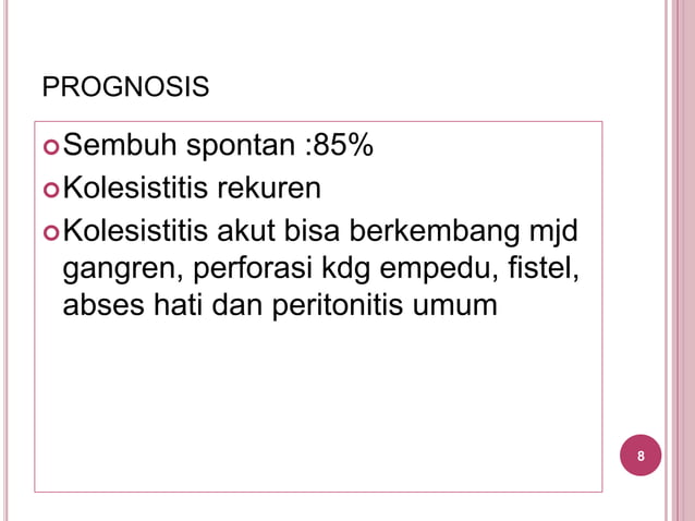 Kolesistitis | PPTX