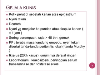 Kolesistitis | PPT