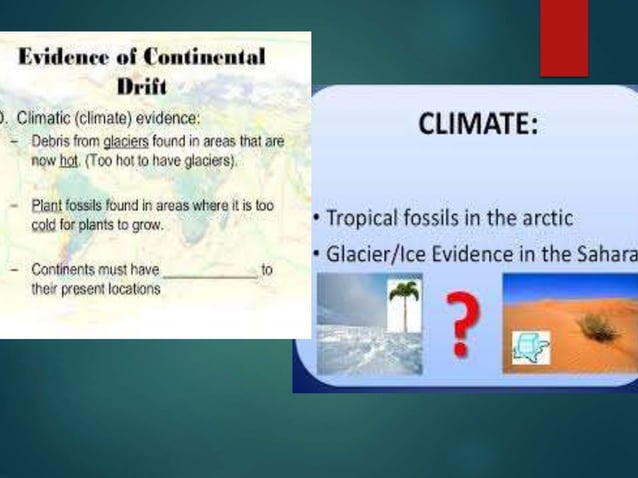 Continental Drift Theory and Plate Tectonic | PPTX | Geography | Science