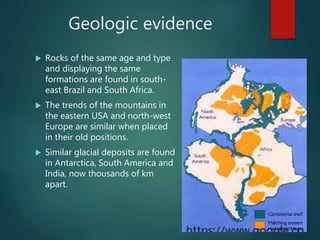 Plate Tectonics Theory Evidence