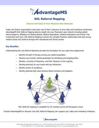KOL Referral Mapping 2011 | PDF
