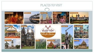 KOLHAPUR TOURISM SOME FAMOUS PLACES IN KOLHAPUR ppt. | PPTX