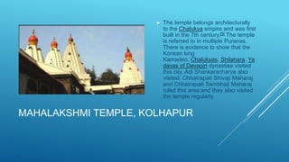 KOLHAPUR TOURISUM Growth .pptx SAHIL RAJE.pptx