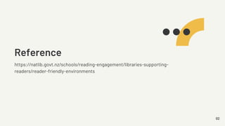 Thoughts on making a Reader-friendly School | PPT