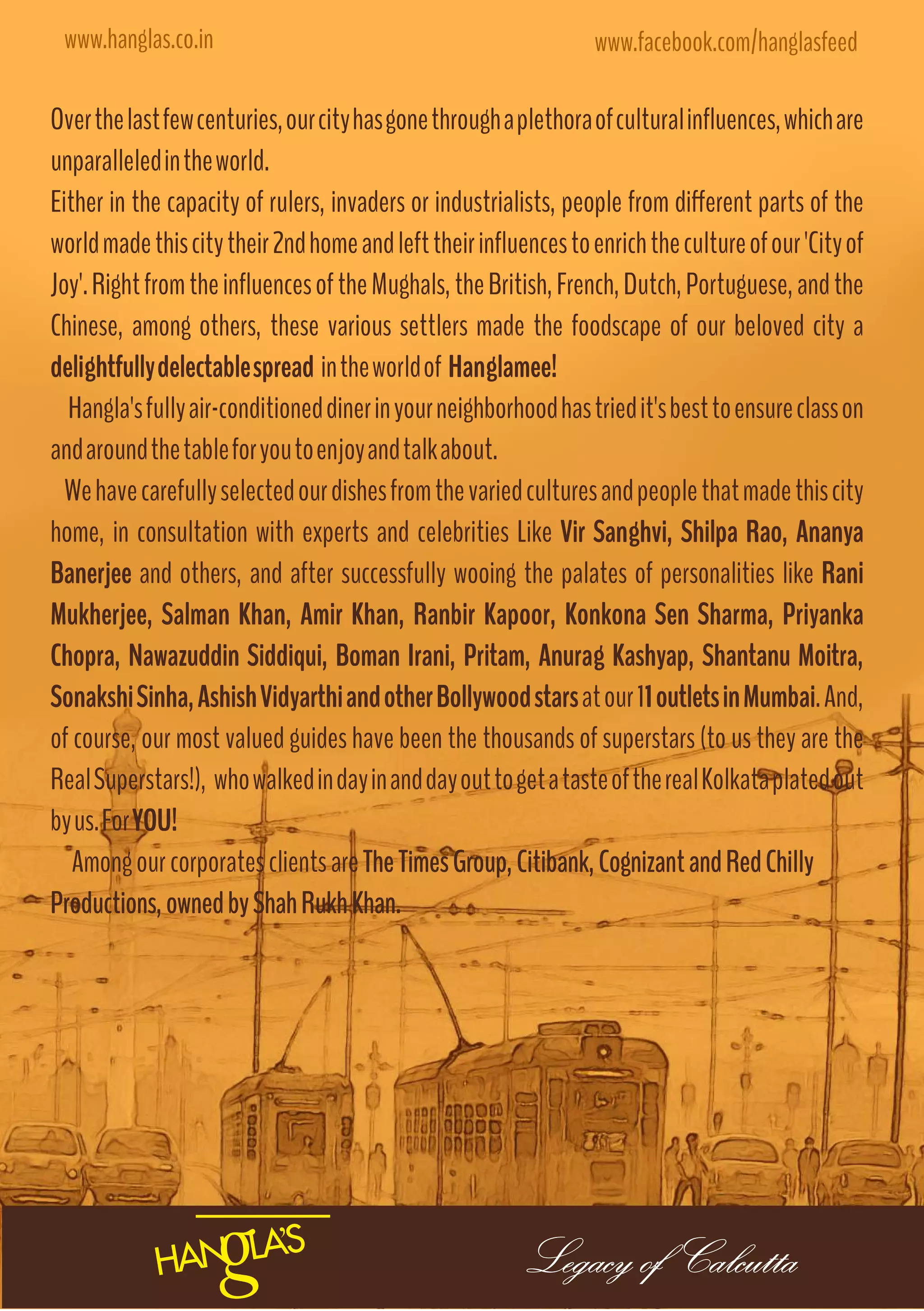 Hangla's - Legacy of Calcutta | PDF