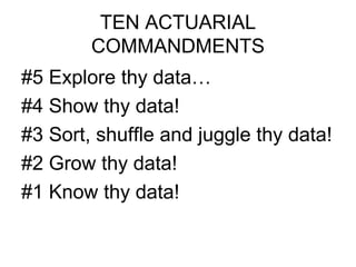 10 Data Commandments to Overcome the Law of Small Numbers | PPT ...
