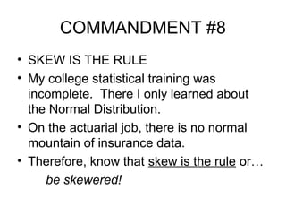 10 Data Commandments to Overcome the Law of Small Numbers | PPT