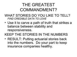 10 Data Commandments to Overcome the Law of Small Numbers | PPT