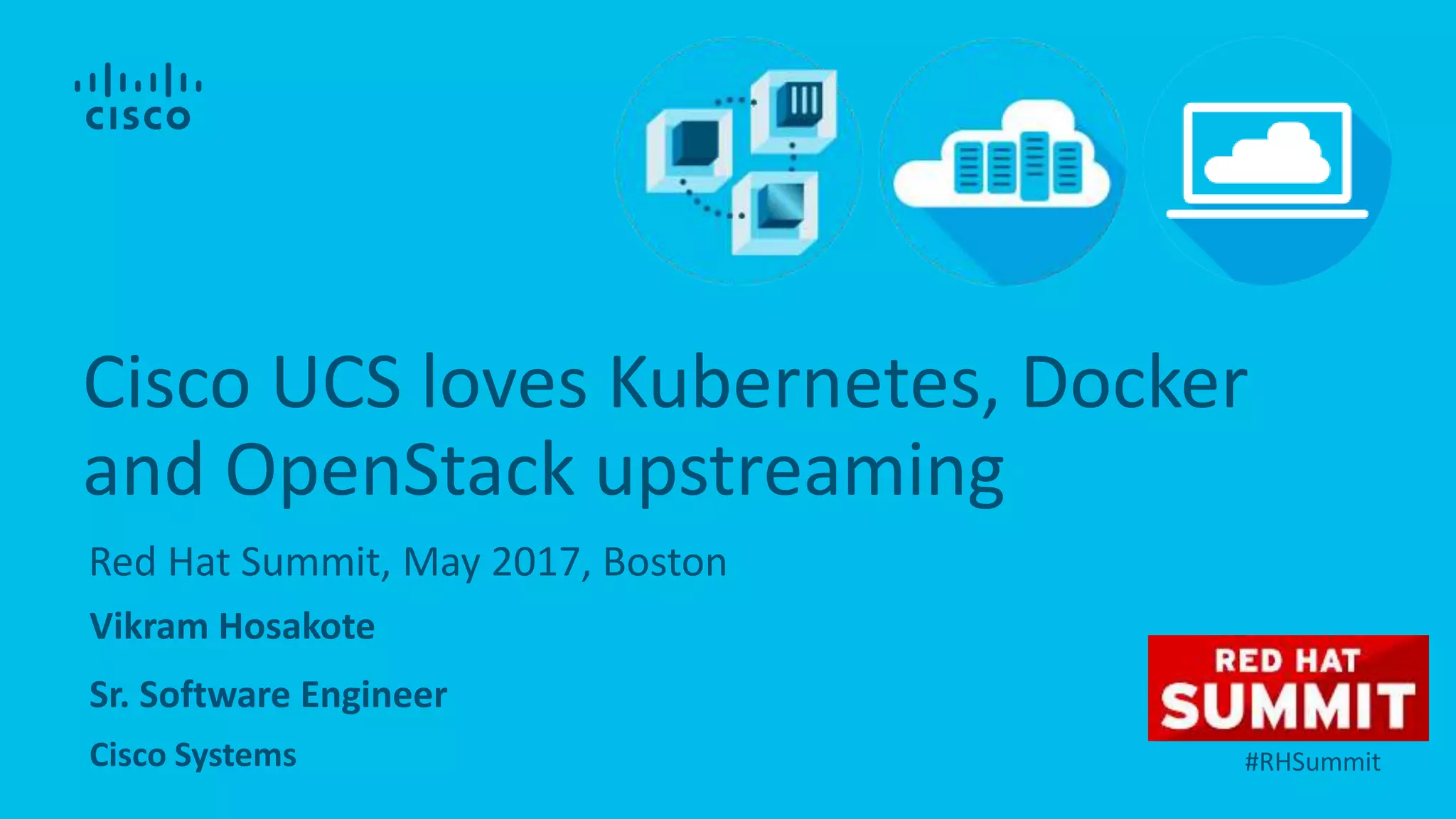 Cisco UCS loves Kubernetes, Docker and OpenStack Kolla | PPT