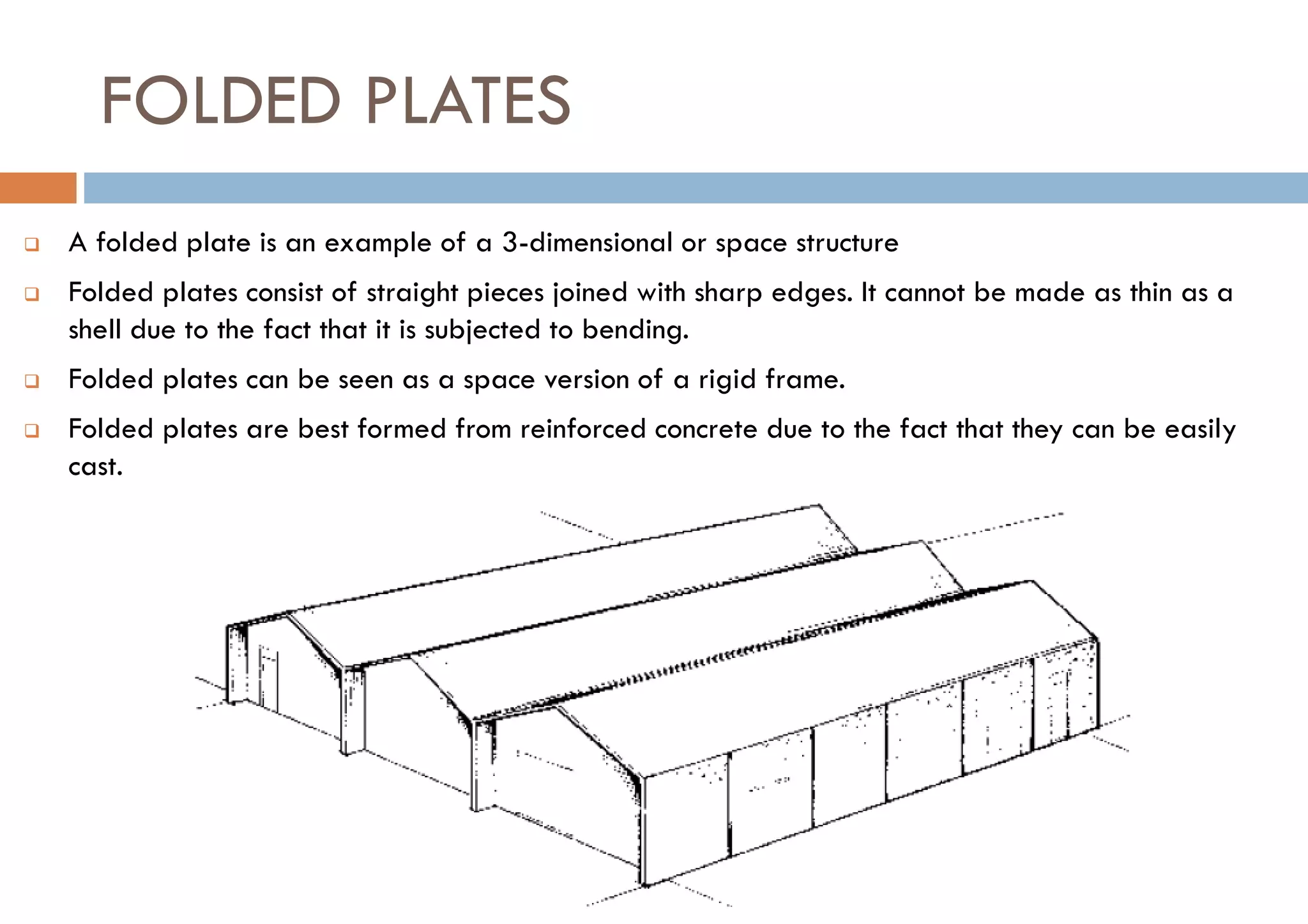 Folded plates and space truss structures | PDF