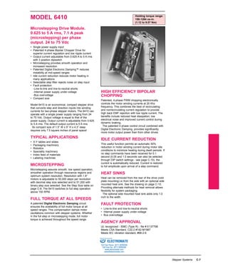 Kollmorgen 6410 6415_stepper_drive_catalog | PDF