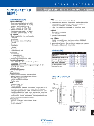 Kollmorgen b with_servo_star_s_and_cd_tb_catalog | PDF