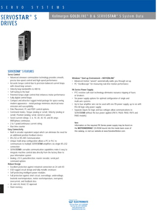 Kollmorgen b with_servo_star_s_and_cd_tb_catalog | PDF