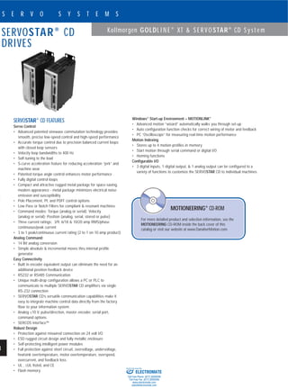 Kollmorgen b with_servo_star_s_and_cd_tb_catalog | PDF