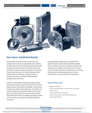 Kollmorgen gold line_ddr_with_servostar_cd_and_600_catalog | PDF | Computer Peripherals | Computing