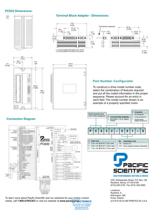 Kollmorgen pc832 servo_drive_tb_specsheet | PDF