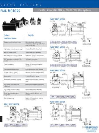 Kollmorgen pma with_pc800_ specsheet | PDF