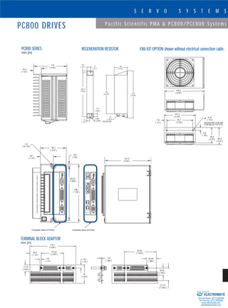 Kollmorgen pma with_pc800_ specsheet | PDF