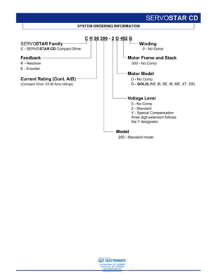 Kollmorgen servostar cd_series2_catalog | PDF