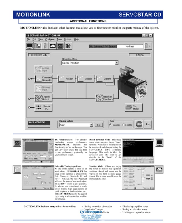Kollmorgen servostar cd_series2_catalog | PDF